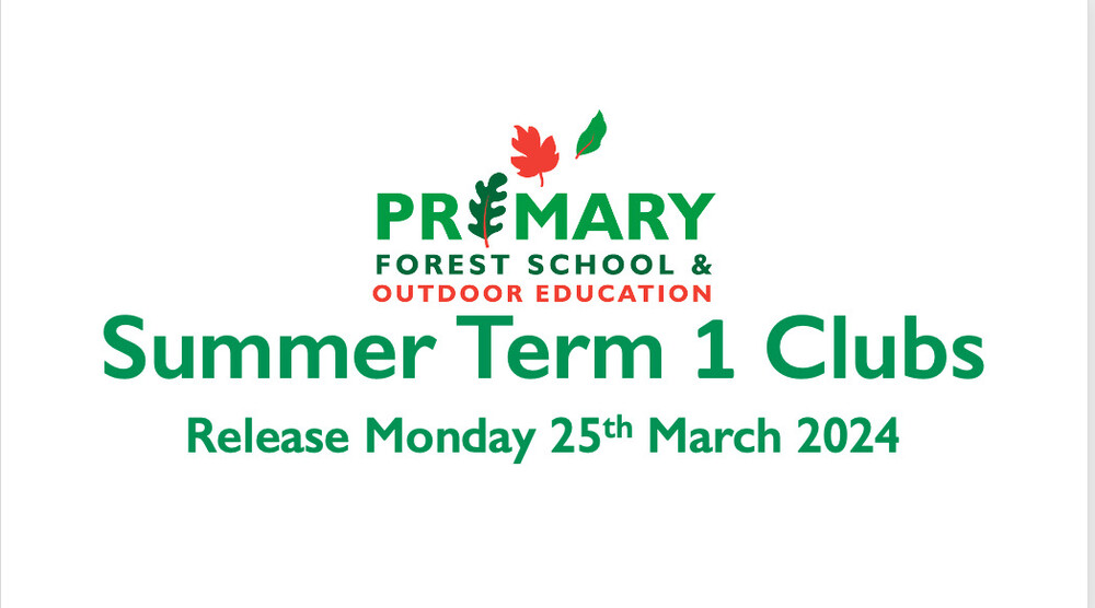 After School Clubs Summer Term 1 Coming Soon! | Book Now | Primary ...